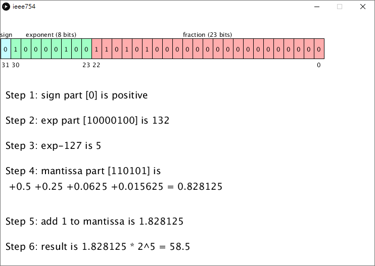 IEEE 754 視覺化講解 | ieee754
